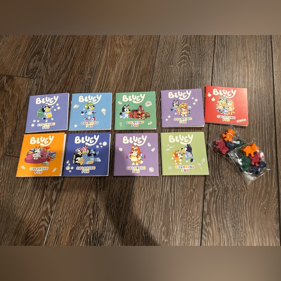 Bluey | Toys | Mini Bluey Coloring Books | Poshmark